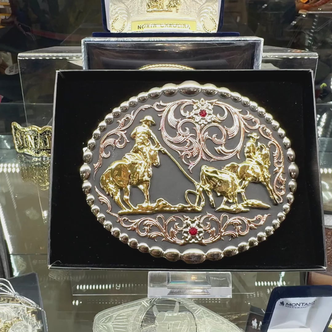 Montana TEAM ROPER BUCKLE ATTITUDE – ELP Western