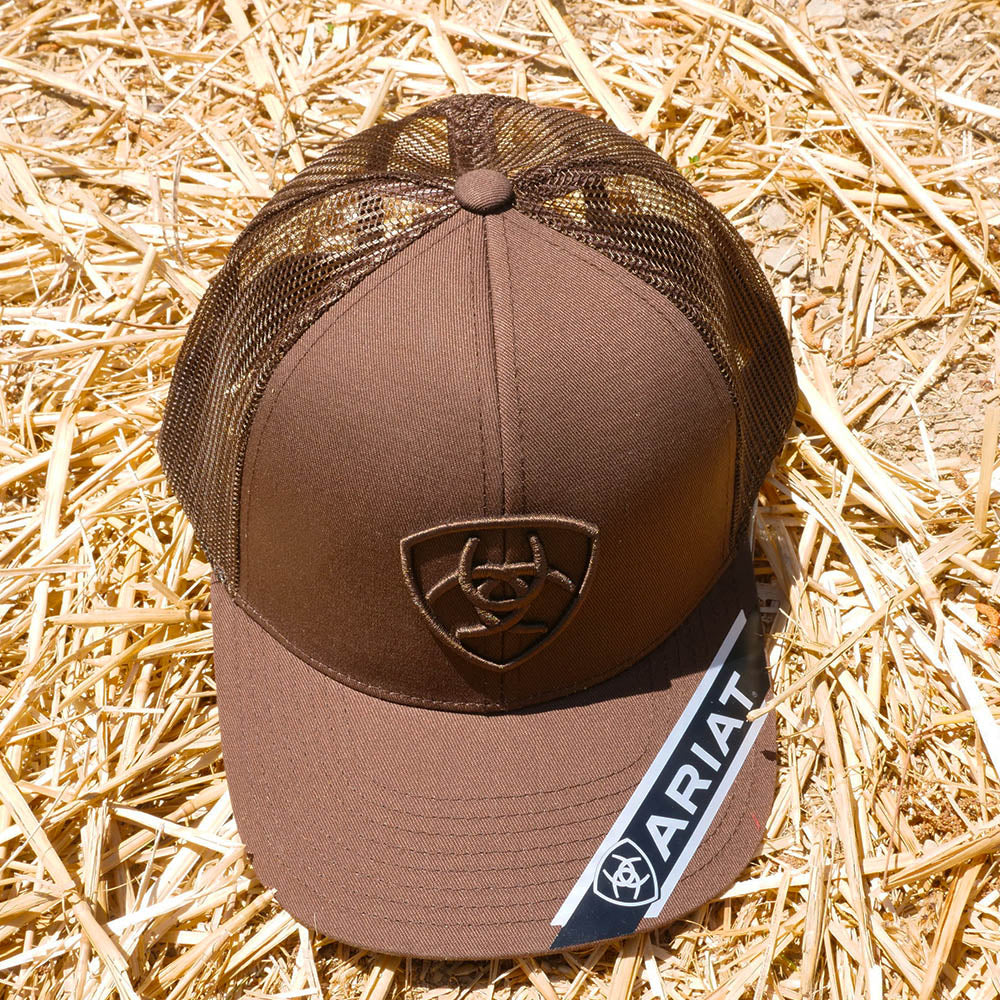 Ariat Logo Mesh Snapback – ELP Western